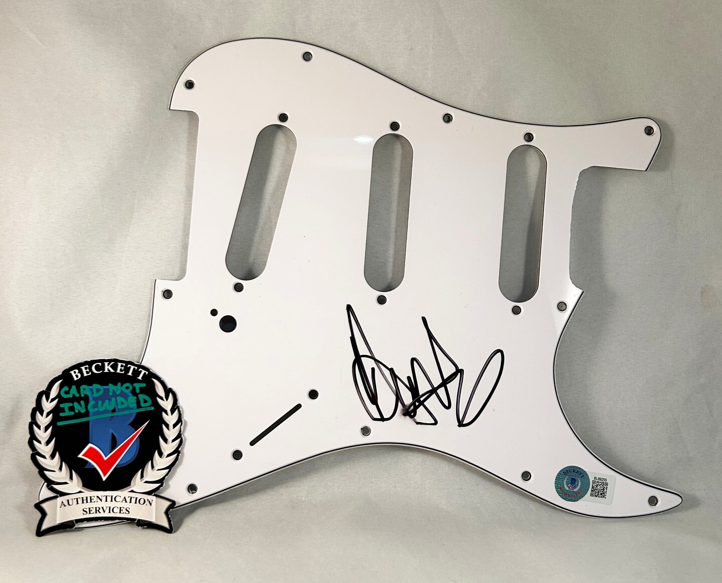 Nuno Bettencourt Signed Electric Pickguard Extreme Band Beckett BAS 1 ...