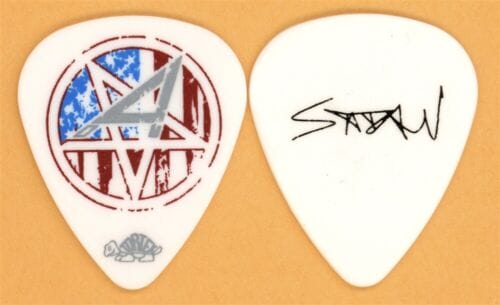 Anthrax Scott Ian Vintage Guitar Pick - 2011 Worship Music Tour ...