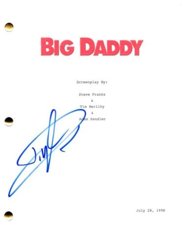 Dylan Sprouse Signed Autograph Big Daddy Movie Script Screenplay w ...