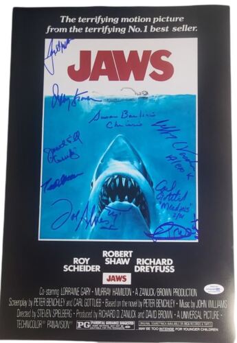 Jaws Movie Memorabilia for Sale - Authentic Props, Signed Posters & Collectables | Autographia