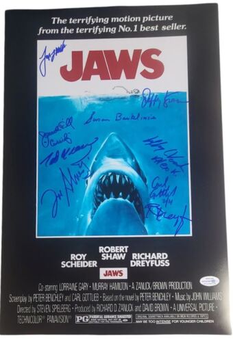 Jaws Movie Memorabilia for Sale - Authentic Props, Signed Posters ...