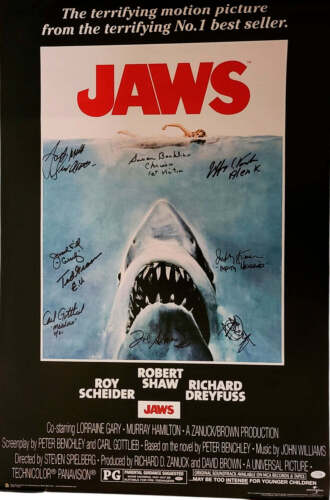 Jaws Movie Memorabilia for Sale - Authentic Props, Signed Posters ...