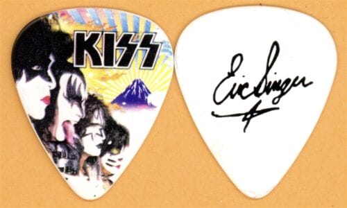 KISS Eric Singer Mount Fuji Vintage Guitar Pick - 2015 40th Anniversary ...