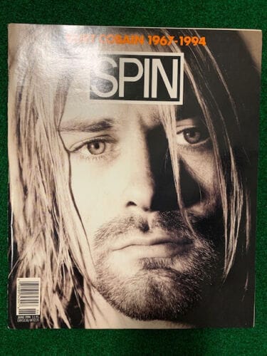 KURT COBAIN 1967-1994 SPIN TRIBUTE MAGAZINE NO MAILING LABEL NIRVANA ...
