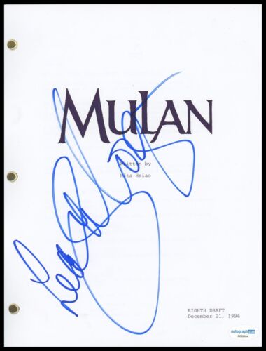 Lea Salonga "Mulan" AUTOGRAPH Signed Full Complete Script Screenplay ...
