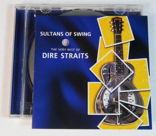 Mark Knopfler DIRE STRAITS Signed Autograph Auto "Sultans Of Swing" CD ...