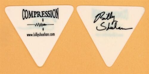 Mr. Big Billy Sheehan David Lee Roth Compression Vintage Guitar Pick ...
