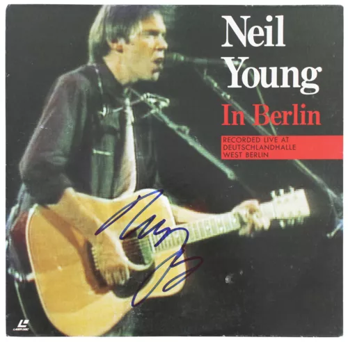 Neil Young Signed Memorabilia - Autographed Guitar & Album | Autographia
