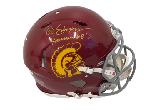 OJ SIMPSON SIGNED USC TROJANS AUTHENTIC FULL SIZE HELMET AUTOGRAPH ...