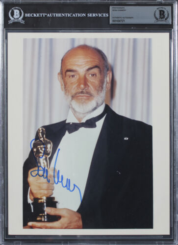 Sean Connery The Untouchables Authentic Signed 8x10 Photo BAS Slabbed 2 ...