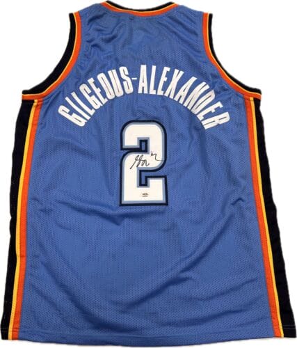 Shai Gilgeous-Alexander signed jersey PSA/DNA Oklahoma City Thunder ...