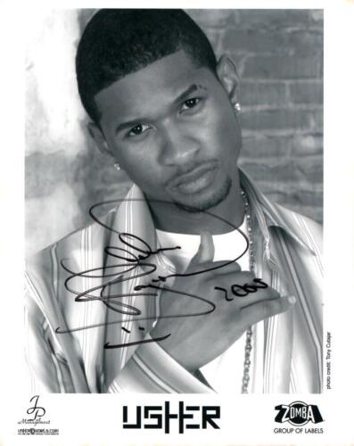 Usher Raymond Signed Autograph 8x10 Photo - Vintage Full Signature w ...
