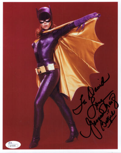 YVONNE CRAIG HAND SIGNED 8x10 COLOR PHOTO SEXY BATGIRL TO DAVID JSA ...