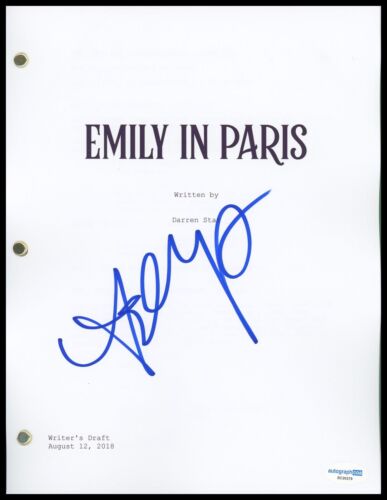 Ashley Park "Emily in Paris" AUTOGRAPH Signed Complete Pilot Episode ...