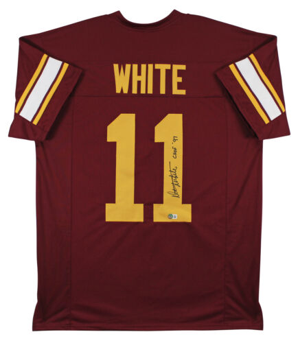 ASU Danny White "CHOF '97" Signed Maroon Pro Style Jersey BAS Witnessed ...