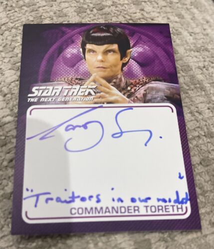 Autographed Star Trek Signed Poster & Memorabilia for Sale | Autographia