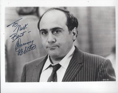 DANNY DEVITO ACTOR PERSONALIZED "TO NICK" SIGNED AUTOGRAPHED 8X10 PHOTO ...