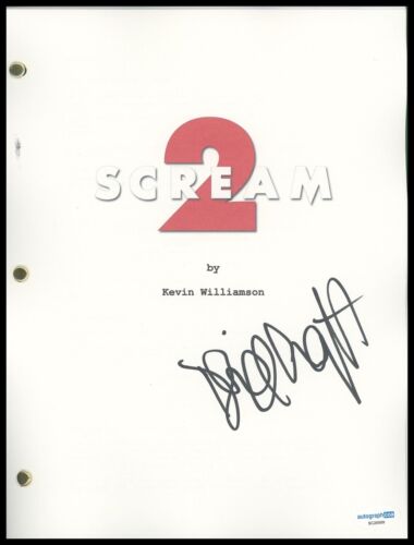 David Arquette "Scream 2" AUTOGRAPH Signed Full Complete Script ...