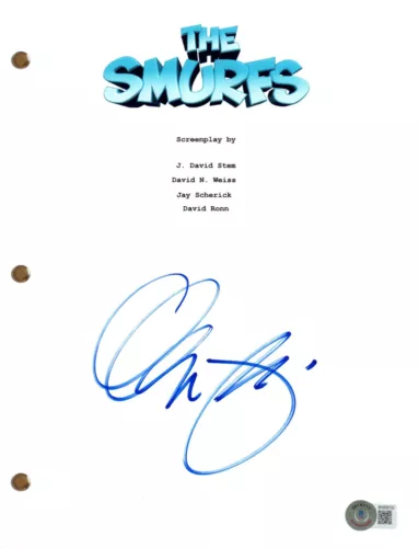 George Lopez Signed Autograph The Smurfs Full Movie Script Screenplay ...