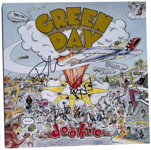 Signed Green Day Autographed Memorabilia, Guitar & Posters For Sale ...