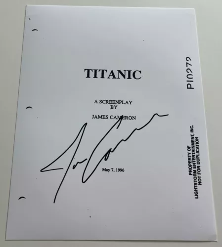 Buy Original Authentic Titanic Movie Memorabilia For Sale | Autographia