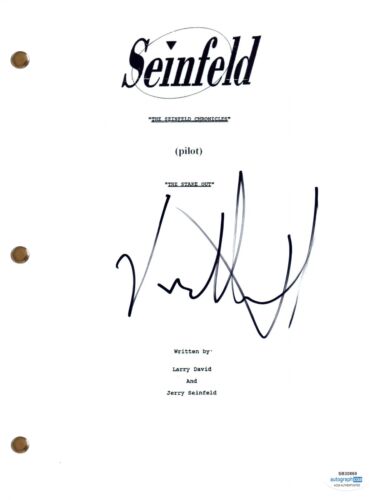 Seinfeld Memorabilia - Explore Authentic Collectible | Autographia