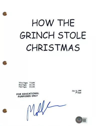 Molly Shannon Signed Autograph How The Grinch Stole Christmas Movie ...