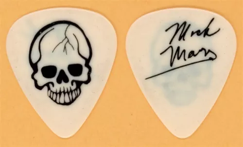 Motley Crue Mick Mars Black on White Guitar Pick - 1991 Decade of ...