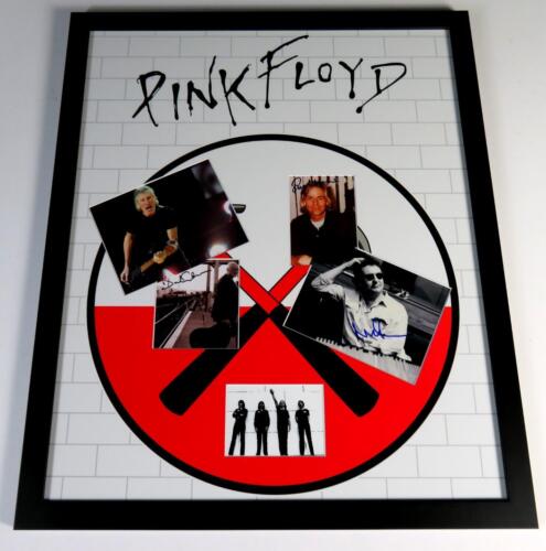 PINK FLOYD Signed Autograph Auto Photo Display by 4 Waters Gilmour ...
