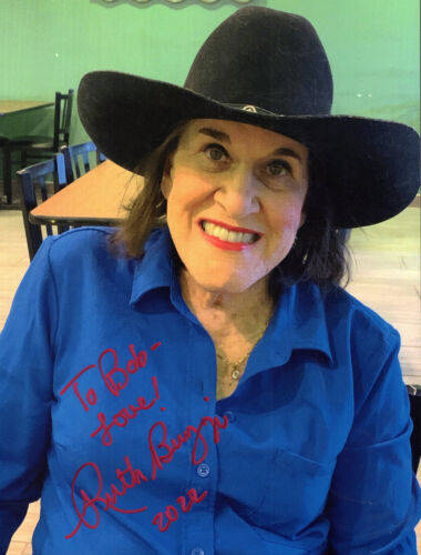 RUTH BUZZI HAND SIGNED 8x11 COLOR PHOTO+COA LEGENDARY COMEDIAN TO BOB ...