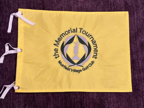 THE MEMORIAL Tournament Embroidered Pin Flag | Autographia