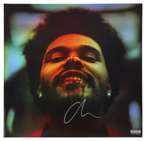 The Weeknd Authentic Signed After Hours Album Cover Autographed JSA # ...