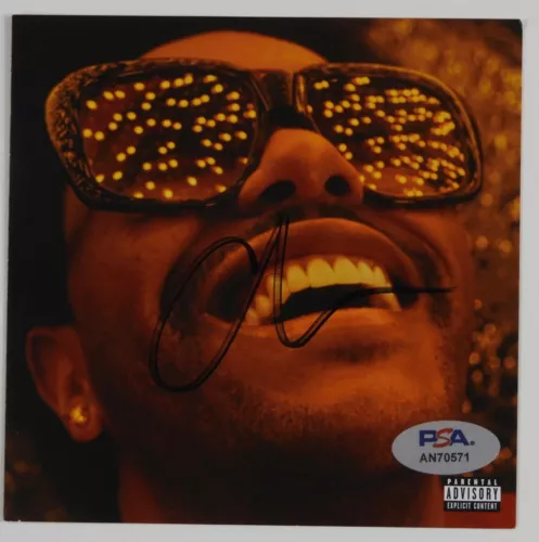 Shop The Weeknd Autograph Memorabilia & Signed Poster | Autographia