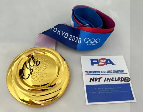 Alexander Zverev Signed 2020 Tokyo Olympics Gold Medal PSA/DNA 1 COA ...