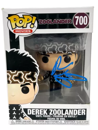 Ben Stiller Signed Funko Pop Derek Zoolander #700 Autograph Beckett BAS ...