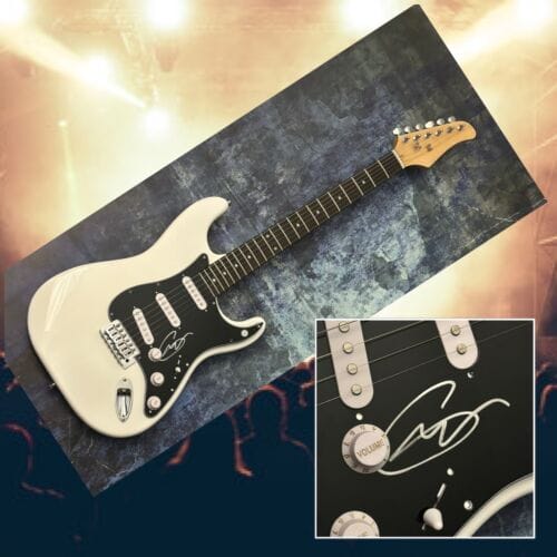 GFA Queensryche Band Singer * GEOFF TATE * Signed Electric Guitar PROOF ...