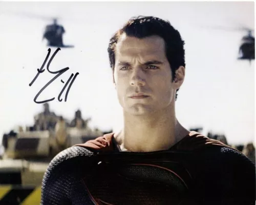 HENRY CAVILL signed autographed 8x10 SUPERMAN CLARK KENT photograph ...