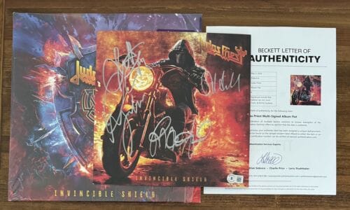 Authentic Judas Priest Signed Memorabilia | Autographia