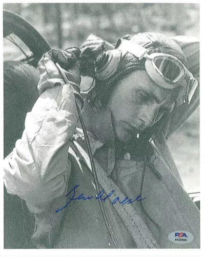 KENNETH WALSH SIGNED 8X10 PHOTOGRAPH PSA DNA AN20506 (D) WWII ACE 21V ...