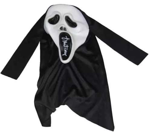 LAURIE METCALF signed (SCREAM) Ghostface mask Mrs Loomis BECKETT ...