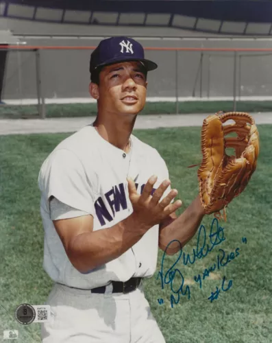 Roy White signed New York Yankees 8x10 photo autographed #1 Beckett COA ...