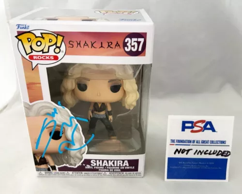 Shakira Signed Funko Pop PSA/DNA COA | Autographia
