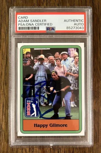 Adam Sandler ‘Happy Gilmore’ Signed Slabbed Card PSA/DNA RARE PROOF ...