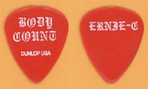 Body Count Ernie-C Vintage Guitar Pick - 1994 US Tour | Autographia