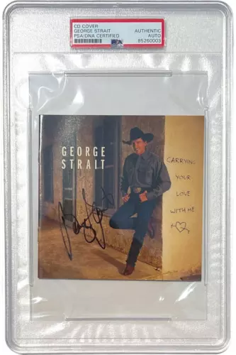 Buy George Strait Autographed & Memorabilia - Guitar, Picture, Photo ...