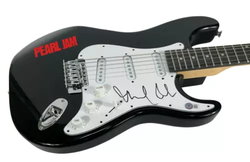 Pearl Jam Autographed Memorabilia, Poster & Guitar | Autographia