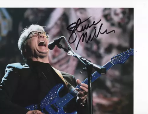 STEVE MILLER SIGNED ROCKING OUT 8X10 LEGEND | Autographia