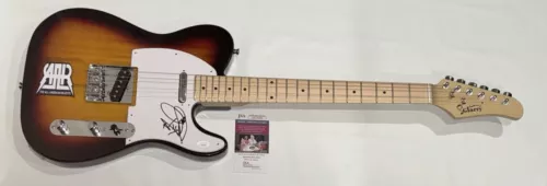 TYSON RITTER SIGNED SUNBURST ELECTRIC GUITAR THE ALL AMERICAN REJECTS ...