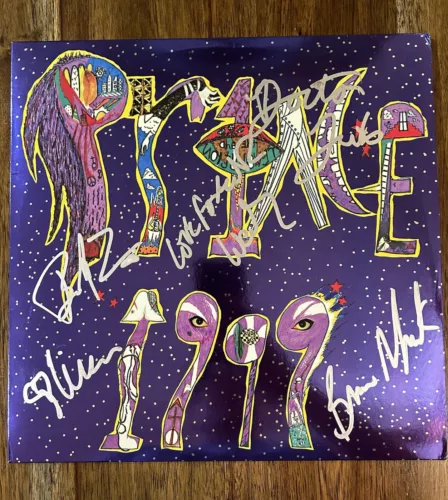 ‘Prince And The Revolution’ Full Band Signed ‘1999’ Vinyl Album +5 ...