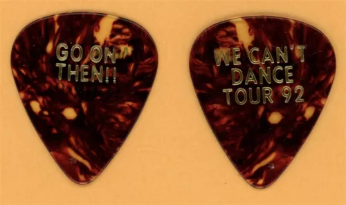 Genesis Mike Rutherford Vintage Guitar Pick - 1992 We Can't Dance Tour ...
